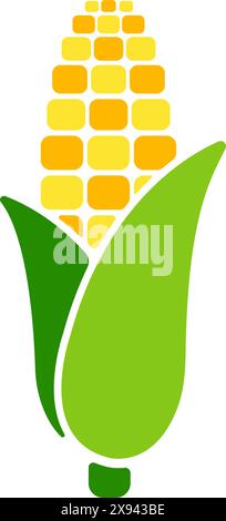Corn Simple vector icon Stock Vector Image & Art - Alamy