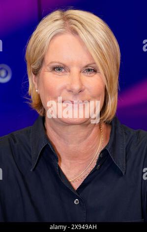 Susanne Gaschke in der ARD-Talkshow maischberger im Studio Berlin ...