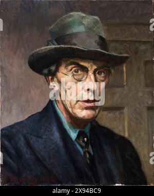 Roger Fry, Self-portrait painting of the English painter and critic ...