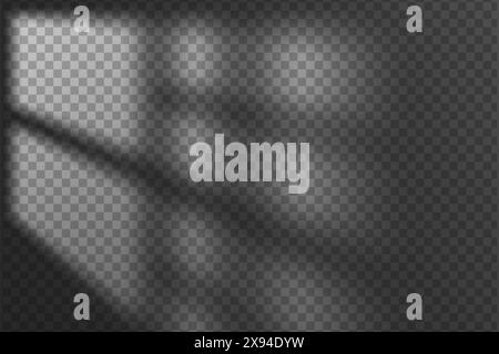 Light effect shadow overlay from window isolated transparent background ...