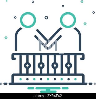 Icon for neighbor,vicinal Stock Vector Image & Art - Alamy