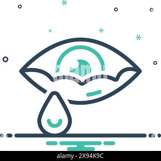 Icon for tear,teardrop Stock Vector Image & Art - Alamy