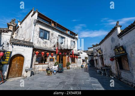 Old houses, Xidi historic ancient village, UNESCO World Heritage Site ...