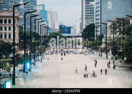 High Rise Buildings of Sao Paulo City Downtown Stock Photo - Alamy