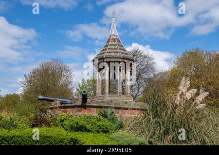 Spring blossom at the Arboretum City Park in Nottingham ...