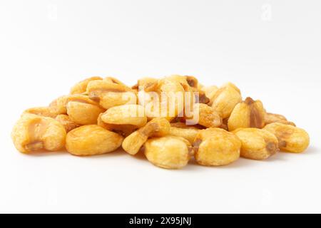 Roasted Inca cones on white background Stock Photo - Alamy