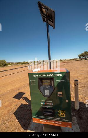Automated Fee Machine, seemingly in the middle of nowhere, Tonto ...