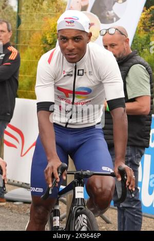 MANZIN Lorrenzo (TotalEnergies) during the Boucles de la Mayenne 2024 ...