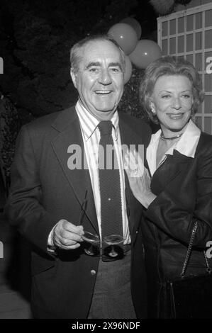 Jim Backus and wife Henny Backus Circa 1980's Credit: Ralph Dominguez ...
