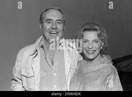 Jim Backus and Henny Backus Circa 1980's Credit: Ralph Dominguez ...