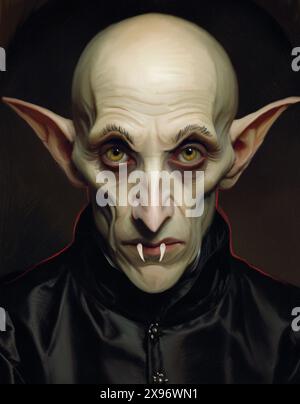 Evil Vampire Nosferatu undead lord Stock Photo - Alamy