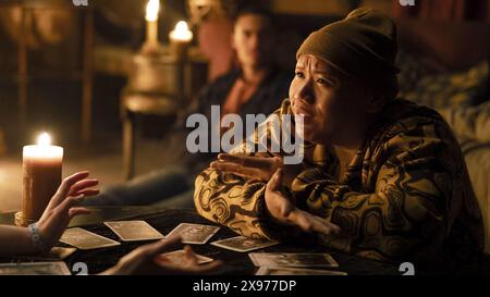 TAROT (2024), directed by ANNA HALBERG and SPENSER COHEN. Credit: Alloy ...