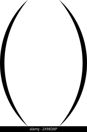 Brace Icon. Bracket, Curly, Parentheses illustration design Stock Vector Image & Art - Alamy