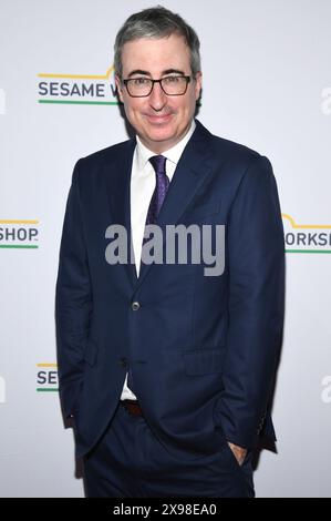 John Oliver attends Sesame Workshop 2026 annual gala at Cipriani 42nd ...
