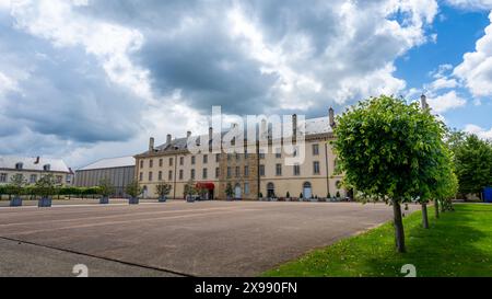 Entrance to the CNCS : Centre National du Costume et de la Scène (i.e ...
