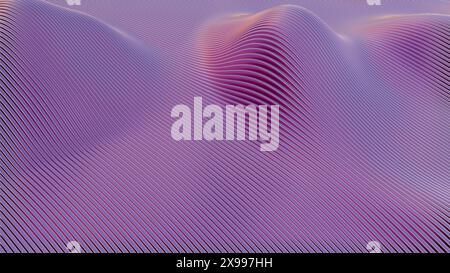 Waves of Parallel Lines: Subtle Gradients Stock Photo - Alamy