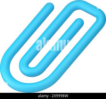 clamp stationery isometric icon vector illustration Stock Vector Image ...