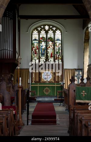 St. Mary`s Church, Grendon, Northamptonshire, England, UK Stock Photo ...