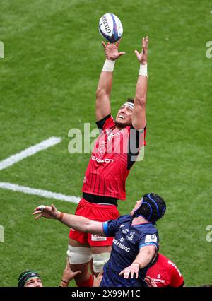 Alexandre ROUMAT of Stade Toulousain during the Top 14 2025/2026 semi ...