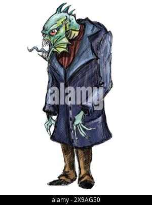 a citizen of Innsmouth HP Lovecraft deep ones Dagon Cthulhu mytos ...