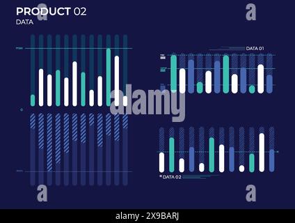 Coverage audience business analysis charts in color. Finance Charts ...