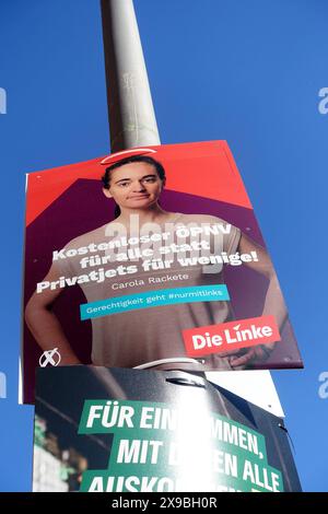 Linke Wahlplakat DEU, Deutschland, Germany, Berlin, 25.02.2025 ...
