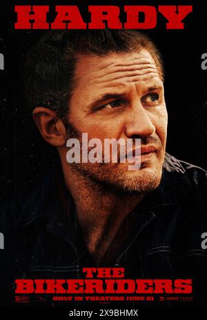 The Bikeriders (2023) directed by Jeff Nichols and starring Austin ...