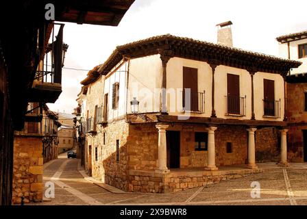 Town center of Atieza, Guadalajara, Spain Stock Photo - Alamy