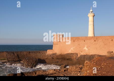 MOROCCO, RABAT, THE FORT DE LA CALETTE LIGHTHOUSE Stock Photo - Alamy