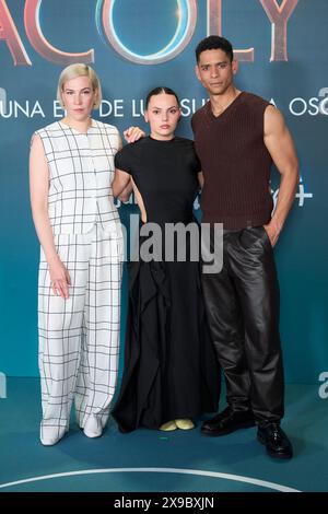 Dafne Keen and Rebecca Henderson, STAR WARS: The Acolyte UK Premiere ...