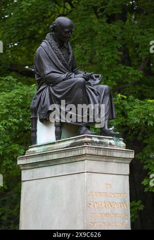 Memorial to Samuel Hahnemann, the founder of homeopathy, Leipzig ...