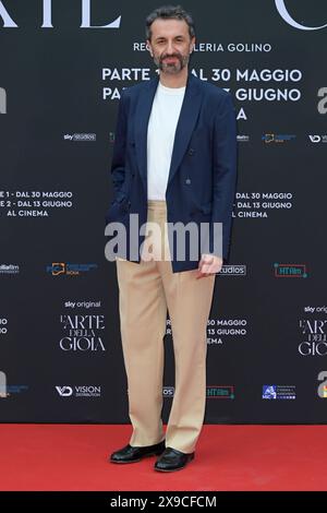 Nicolangelo Gelormini attends the red carpet of 66° Globo d'Oro 2026 at ...