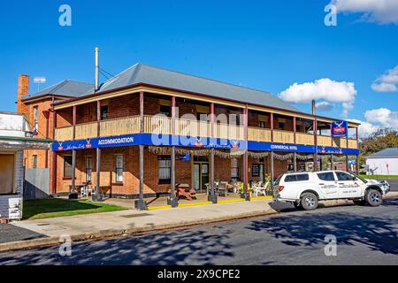 Commercial Hotel in rural Bundarra NSW Australia Stock Photo - Alamy
