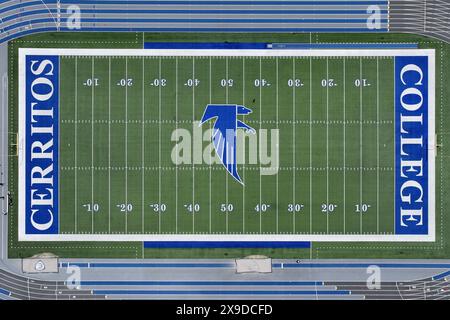 General overall aerial view of Falcon Stadium, Saturday, May 2, 2020 ...