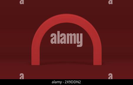 Arch display foundation premium studio background basic showcase 3d ...