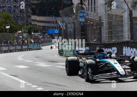 MONACO - George Russell (Mercedes) during the second free practice ...