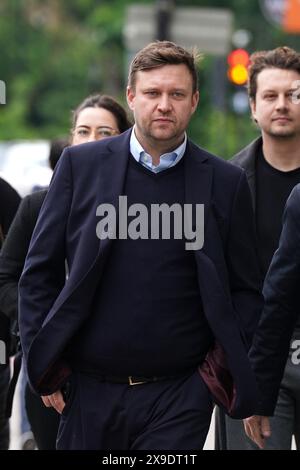 Scott Law, 43, arrives at Highbury Corner Magistrates' Court, north ...