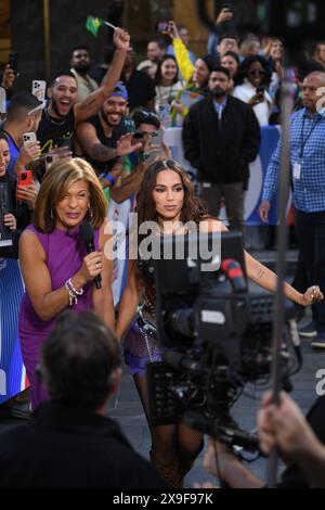 Ny. 31st May, 2024. Anitta on stage for NBC Today Show Concert Series ...