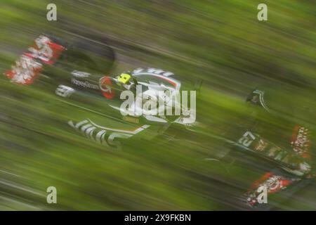 Montecarlo, Monaco. 24 May, 2024. Alexander Albon of Thailand driving ...