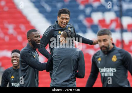Jude Bellingham during Official training before UEFA Champions League ...