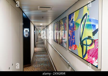 Miami Florida,PortMiami Port of Miami,onboard inside interior,Norwegian ...