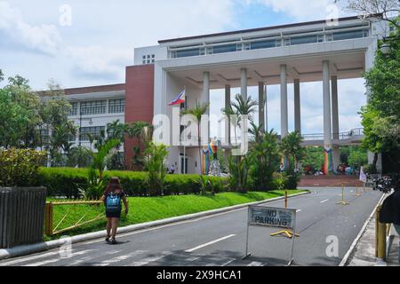 Quezon City, Philippines - May 31, 2024: The UP Oblation statue in ...