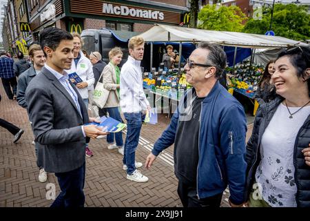 AMSTERDAM - Party leader Rob Jetten during a New Year's reception for ...
