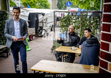 AMSTERDAM - Party leader Rob Jetten during a New Year's reception for ...