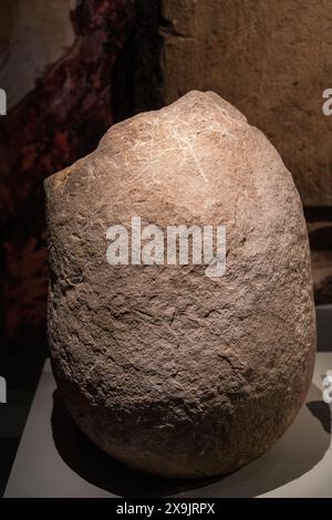 ovoid baetyl, 3rd century BC, palace sanctuary, Tablas Bridge, Iberian ...