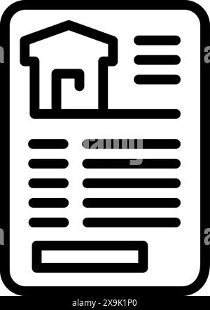 lessor icon, black vector sign with editable strokes, concept ...