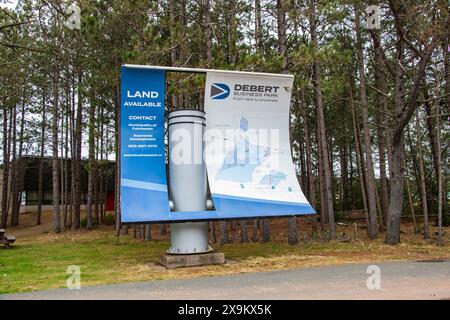 Debert Business Park sign in Nova Scotia, Canada Stock Photo - Alamy