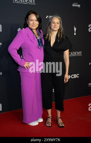 (L to R) Jennifer Podemski, Hannah Moscovitch attend the 2024 Canadian ...