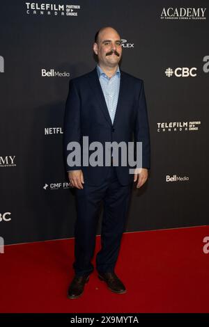 Chris Locke attends the 2024 Canadian Screen Awards at CBC Broadcast ...