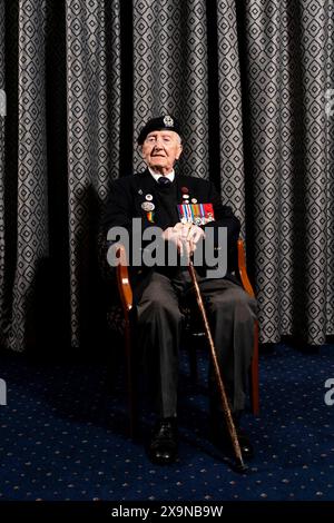 Veteran Stan Ford, 98, from Bath, an ambassador for the British ...